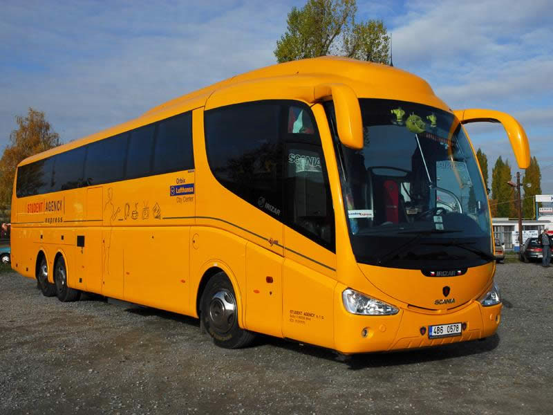 Viajar en autobús a Praga